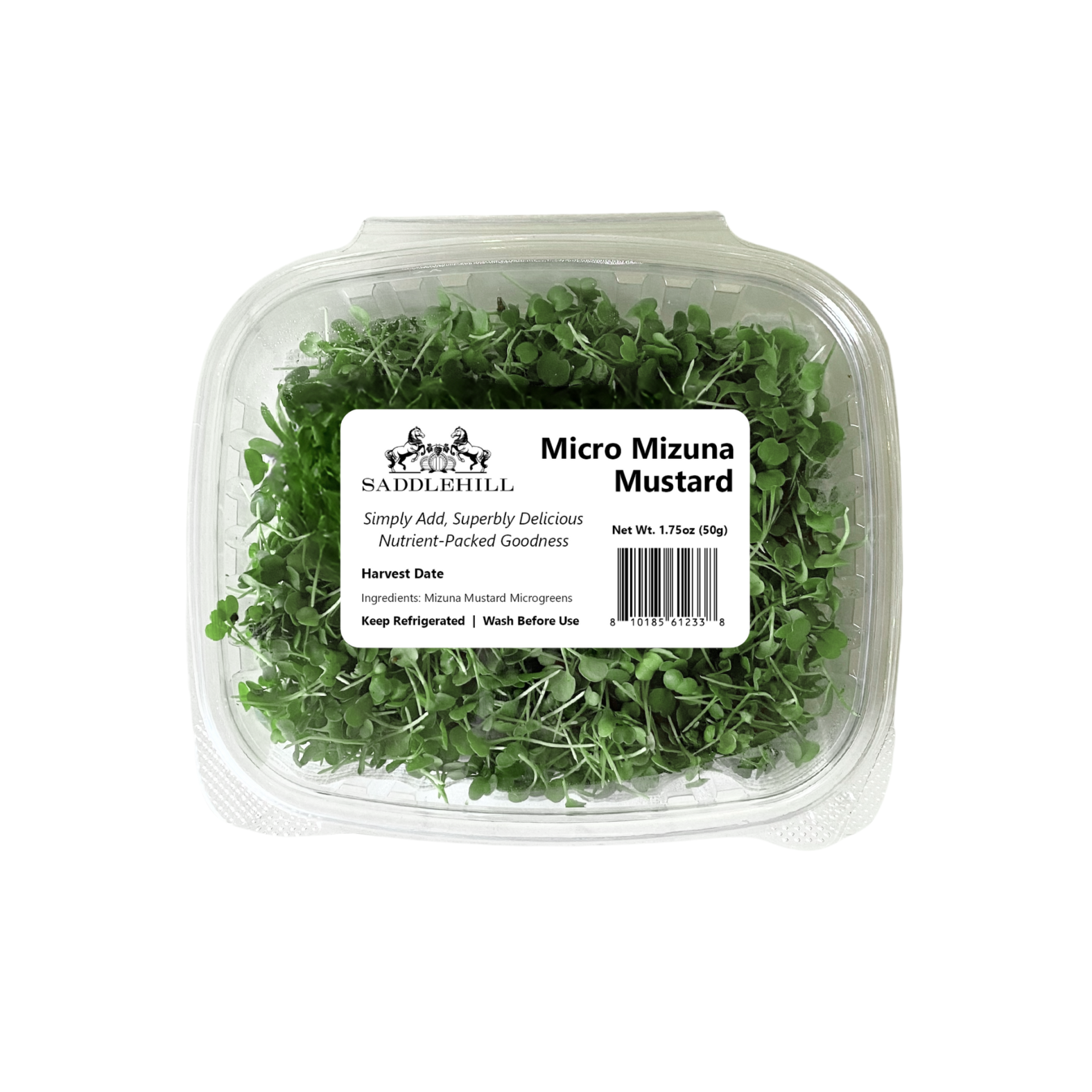 Mizuna Mustard Microgreens – Saddlehill Cellars